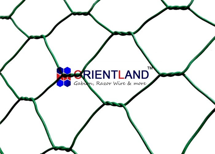 Professional Retaining Wall Mesh Cages , Woven Mesh Rock Gabion Baskets