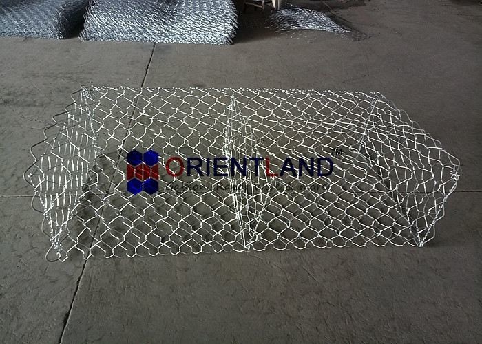 Hexagonal Wire Mesh Retaining Wall Gabion Baskets Creek Bank Repair