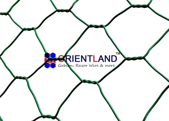 Professional Retaining Wall Mesh Cages , Woven Mesh Rock Gabion Baskets