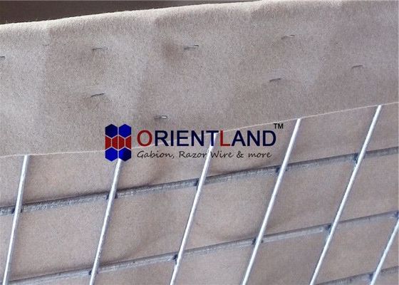 Flood Control Hesco Baskets 4mm 5mm Wire Diameter Square Hole MIL 6